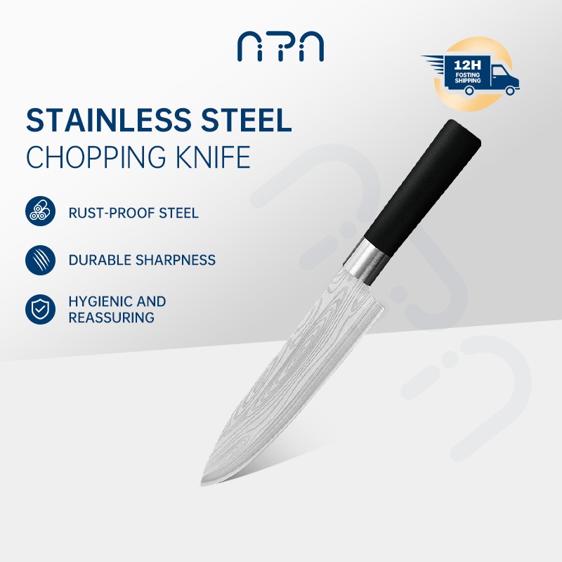 Nipiin High Quality Stainless Steel Multifunction Kitchen Knife Set 6 ...
