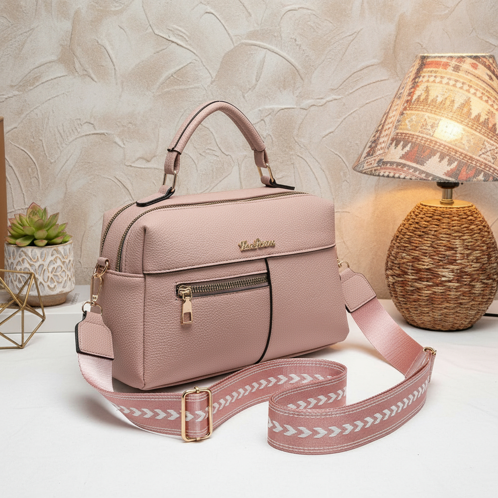 Fashion Parisian-style classic layering Shoulder bag Soft Pu Leather ...