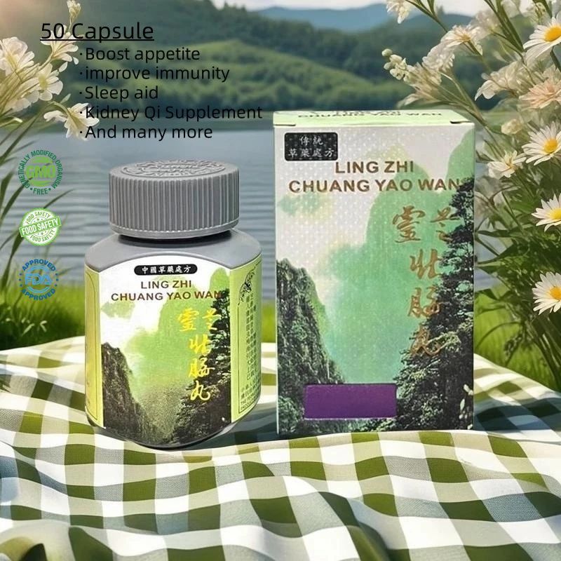 lingzhi 50 bote Chuang yao wan adult(Ganoderma ginseng food Supplement ...