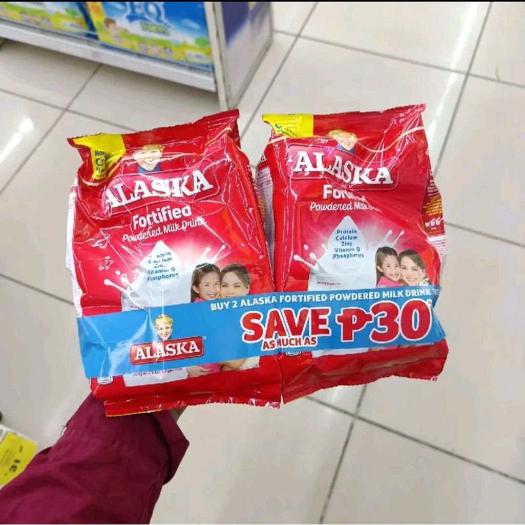 Buy 1 Get 1 Alaska Fortified Milk 300g x 2 | Shopee Philippines
