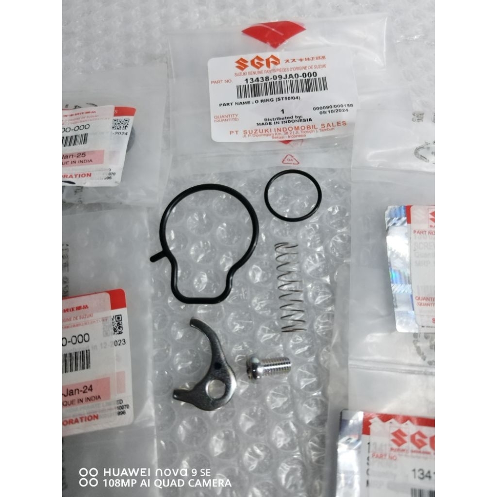 sgp - oring ,spring ,screw, plate for isc and throttle body for suzuki ...