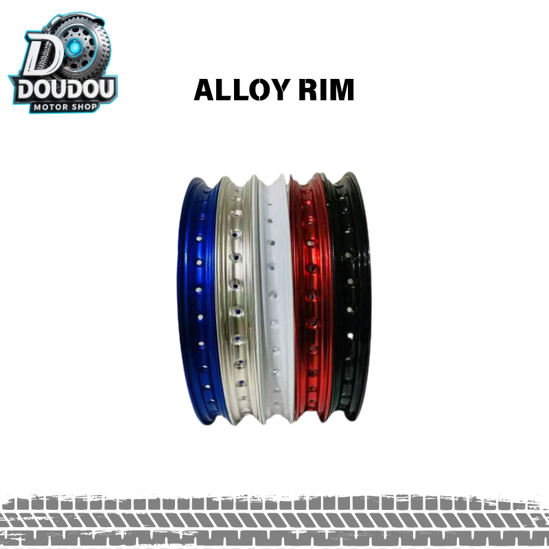 DOUDOU KRX brand colorful ALLOY Rim sold per 1 set ( 2pcs) 1.40’17 ...