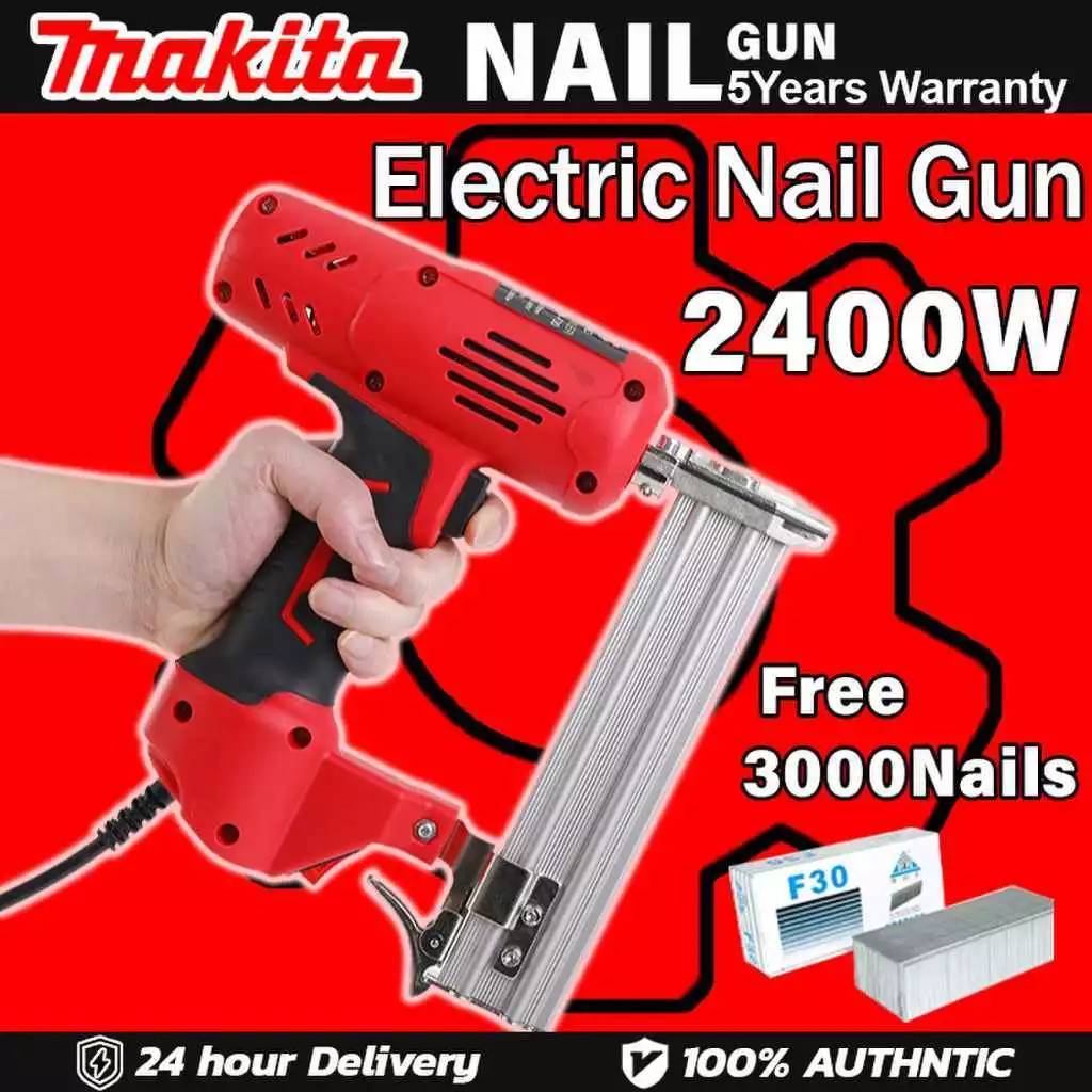 2400w Electric Nail Gun /Electric Nail Tacker /Woodworking Nail Guns ...