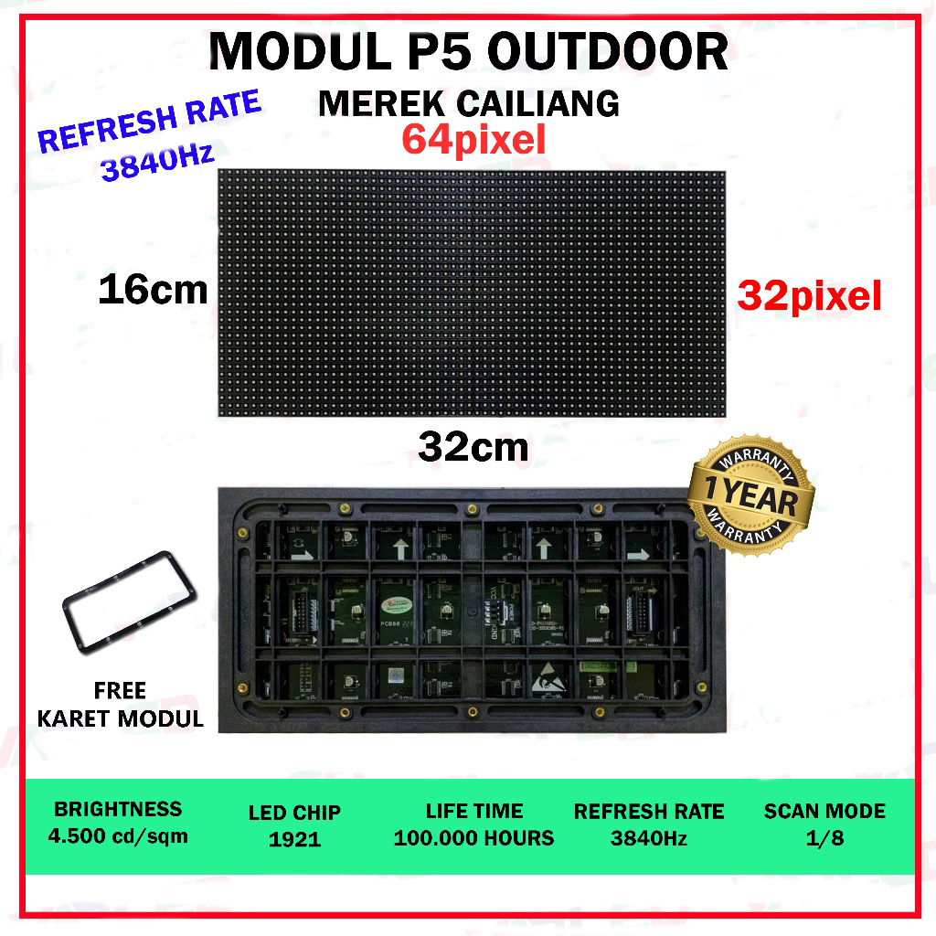 P5 Full Colour LED Screen for Indoor Use LED Sign Board Wall LED Screen ...