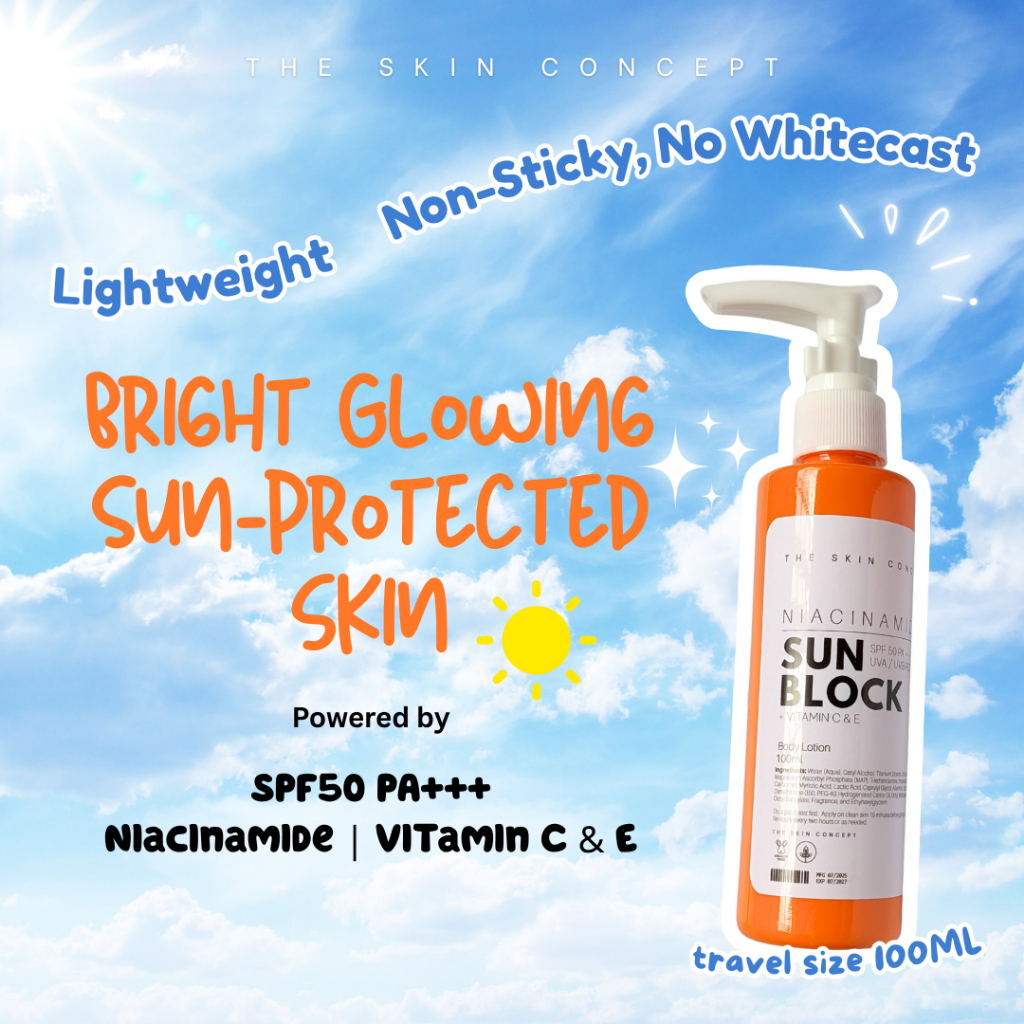 SPF50 PA+++ Brightening Daily Use Sunblock Lotion Niacinamide UVA/UVB ...