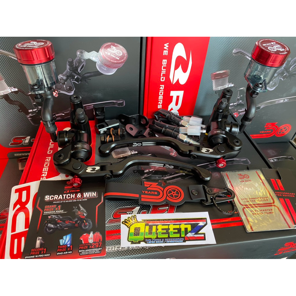 RCB 30th Limited Edition S1-FL Master Brake Pump LH/RH Set 14mm ...