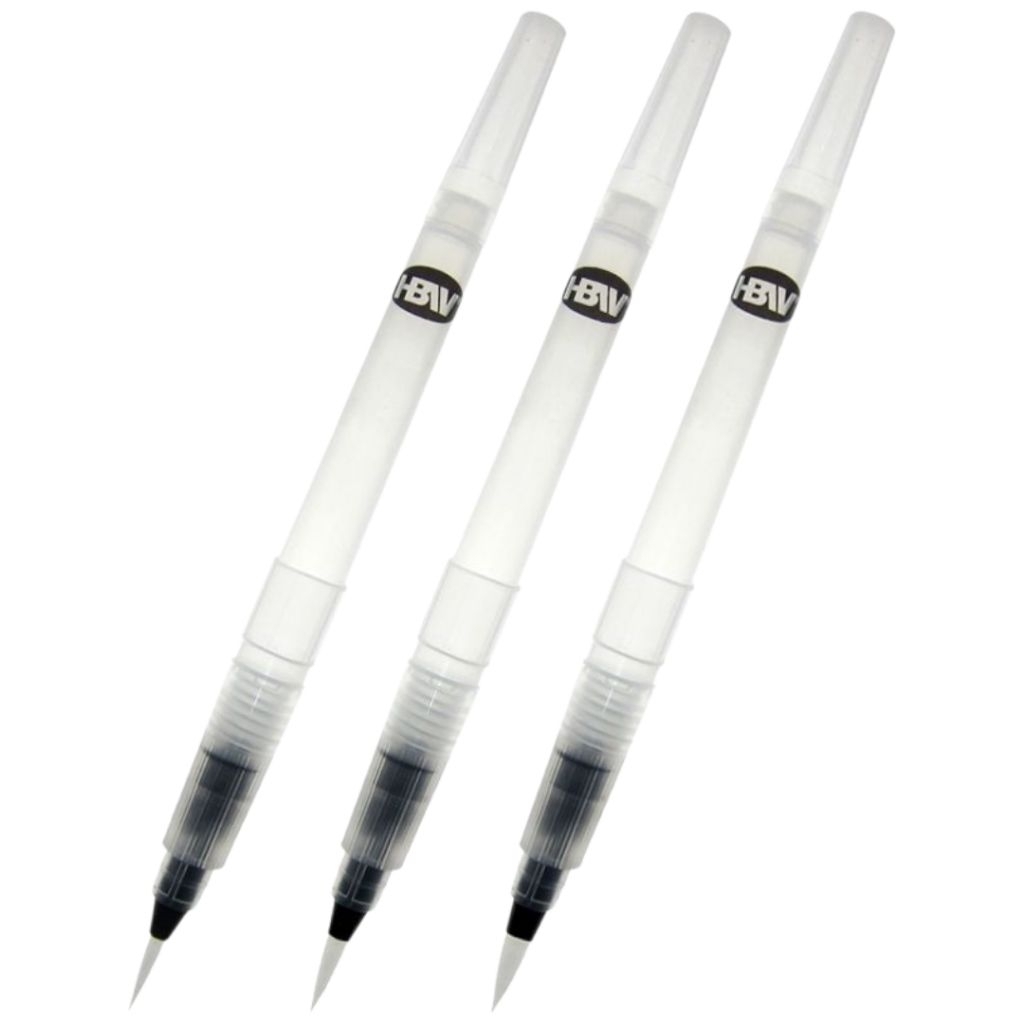 HBW Water Brush Pen Set of 3 pcs | Shopee Philippines
