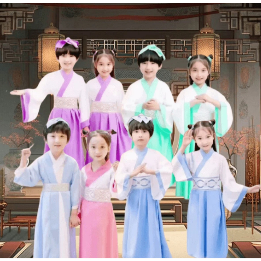 Chinese Costume For Kids Boy And Girl China Costume For Kids United ...