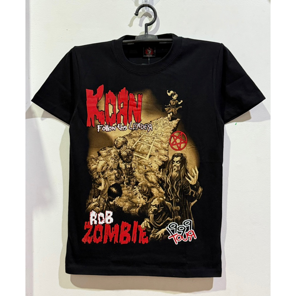 KORN FOLLOW THE LEADER ROCK YEAH BRAND THAILAND MADE TSHIRT | Shopee ...