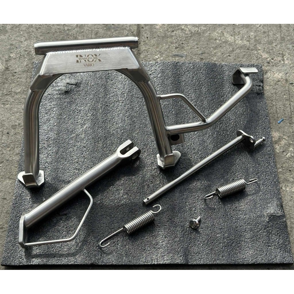 ORIGINAL INOX stainless center stand and side stand for motorcycle ...