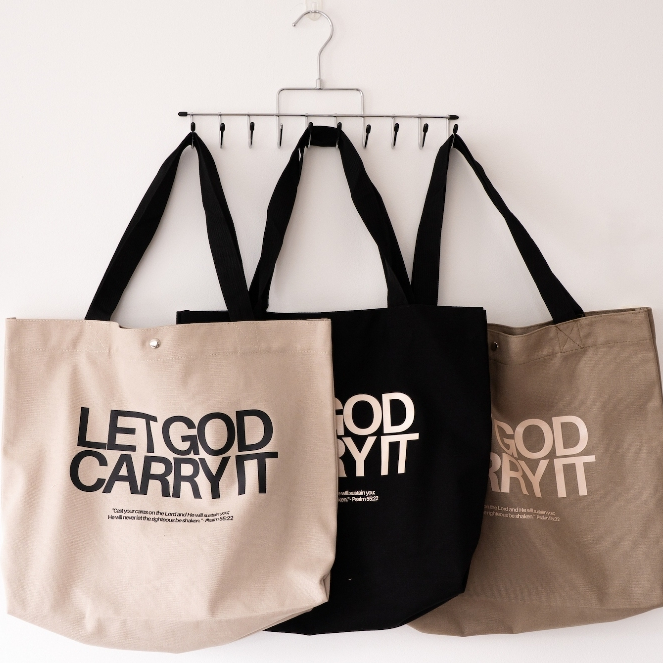 Let God Carry It Tote Bag by JSD Apparel | Shopee Philippines