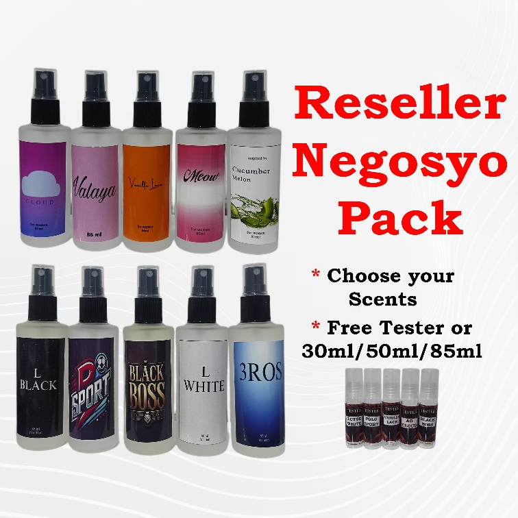 Reseller Negosyo Package - Oil based, Long Lasting Perfumes - DON ...