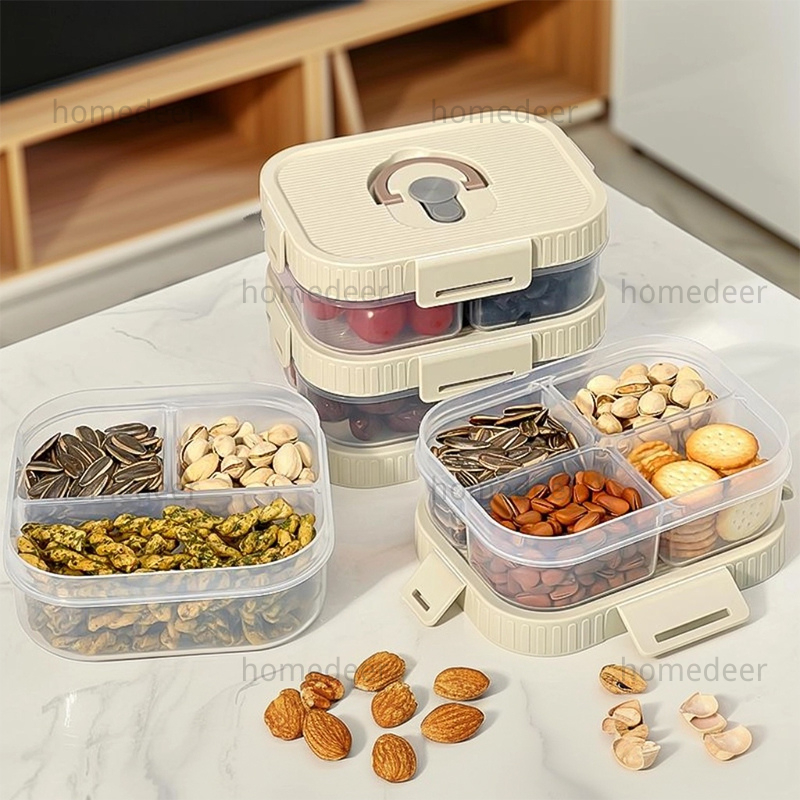 Lunch Box Plastic Food Container Sealed with Cover Food Keeper ...