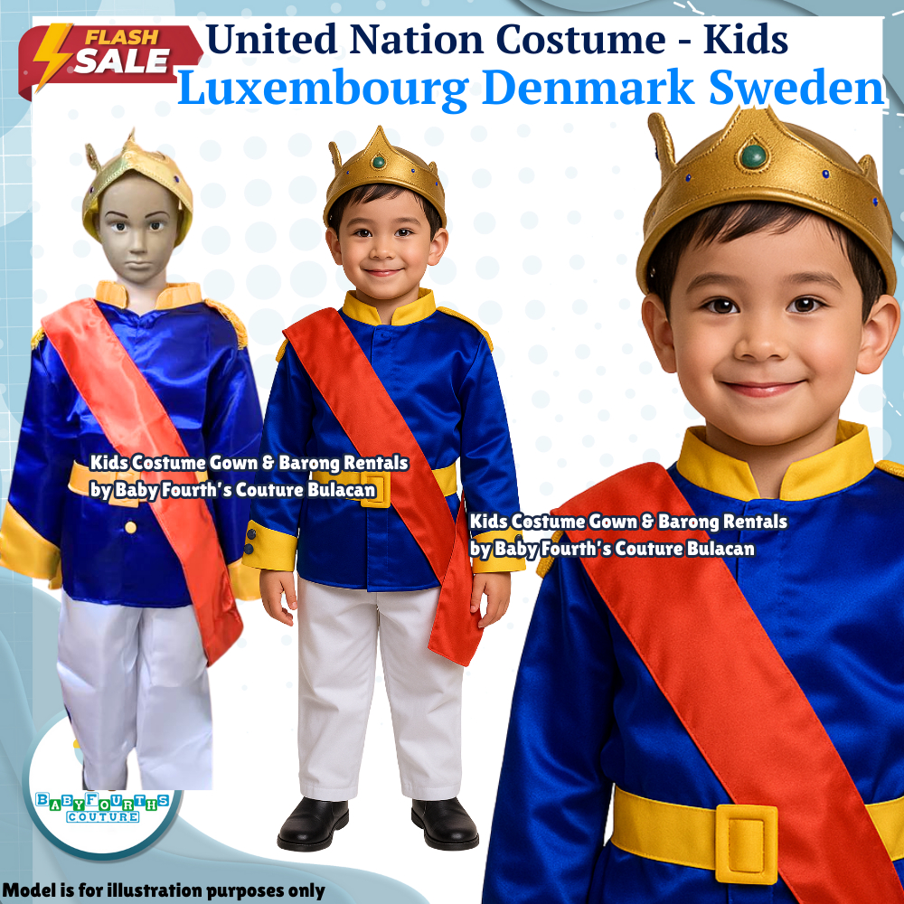 COD United Nation Luxembourg Denmark Sweden Prince Costume Terno for ...