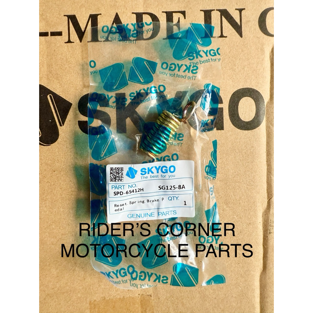 SKYGO GENUINE WIZARD125 / KING150 Brake Pedal Spring 65412H (1piece ...