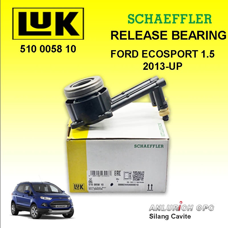 LUK RELEASE BEARING FORD ECOSPORT 1.5 2013-UP Part no: 510 0058 10 ...