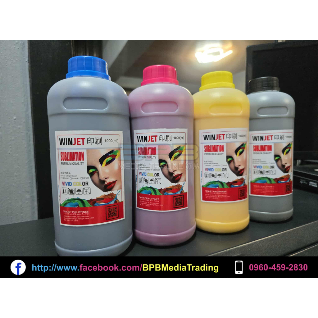 2L WINJET PREMIUM SUBLI INK CMYK | Shopee Philippines
