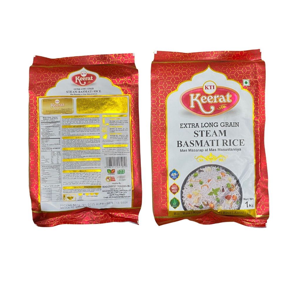 KTI Keerat Steam Extra Long Grain Basmati Rice | Shopee Philippines