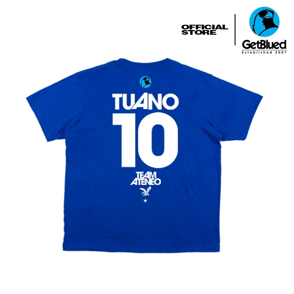 GetBlued Ateneo l Basketball Shawn Tuano Shirsey Shirt #10 Royal Blue ...