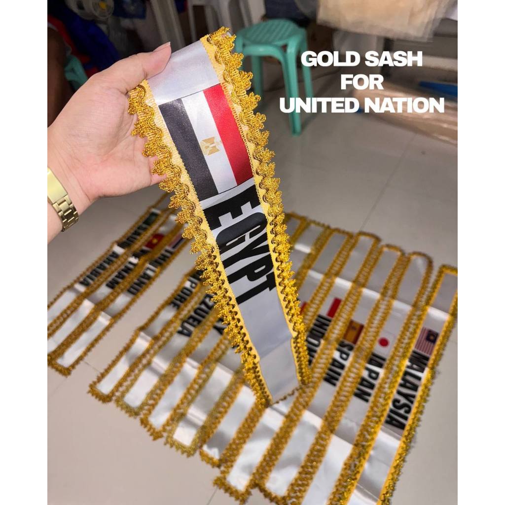 Sash and Flaglet for United Nation/Buwan ng Wika | Shopee Philippines