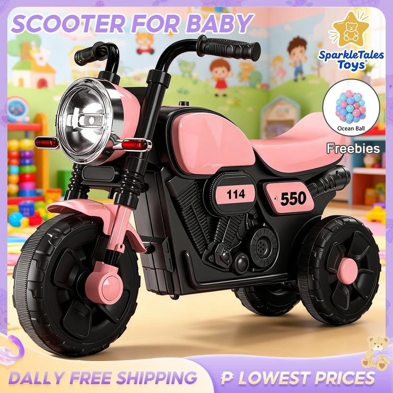 Balance Motorcycle For Kids Car For Kids Ride On With Music Light Ride ...