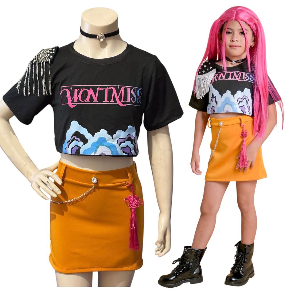 kyian.ph 4-9yo Mira Costume KPOP DEMONHUNTER RTW OOTD for kids girls ...