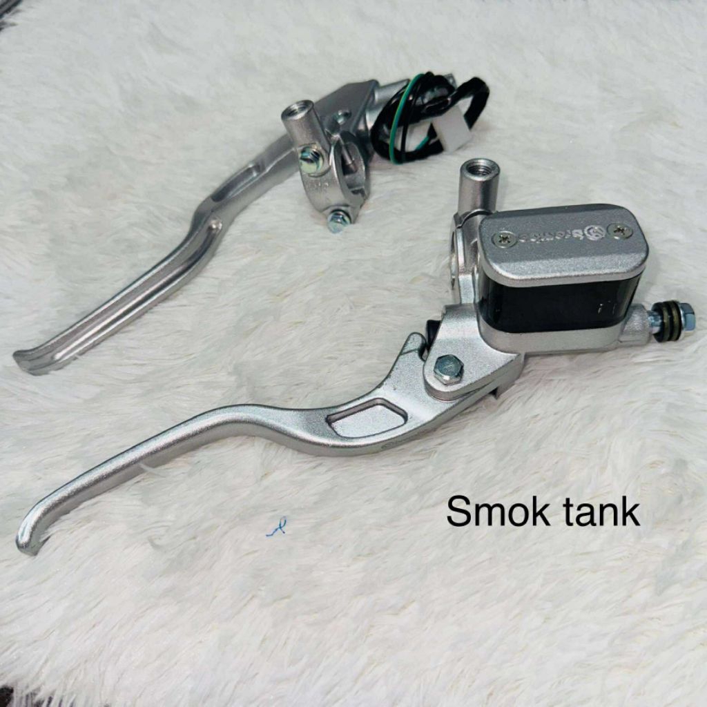 Break Master Clutch Lever B22 Round Smoke Tank Silver Body UNIVERSAL ...