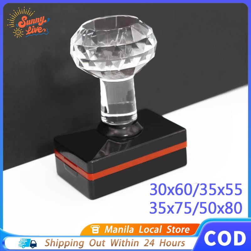 Self Inking Stamp Photosensitive Stamp Rectangle Blank Rubber Stamp Pad ...