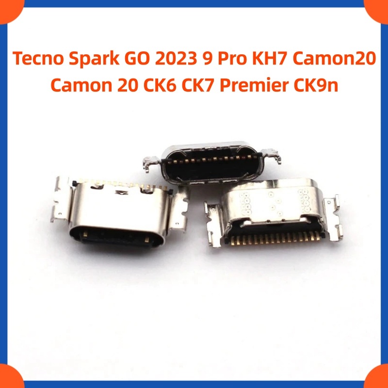5-50pcs Charging Port Pin Type C For Tecno Spark Go 2023 Bf7 Camon 17 ...