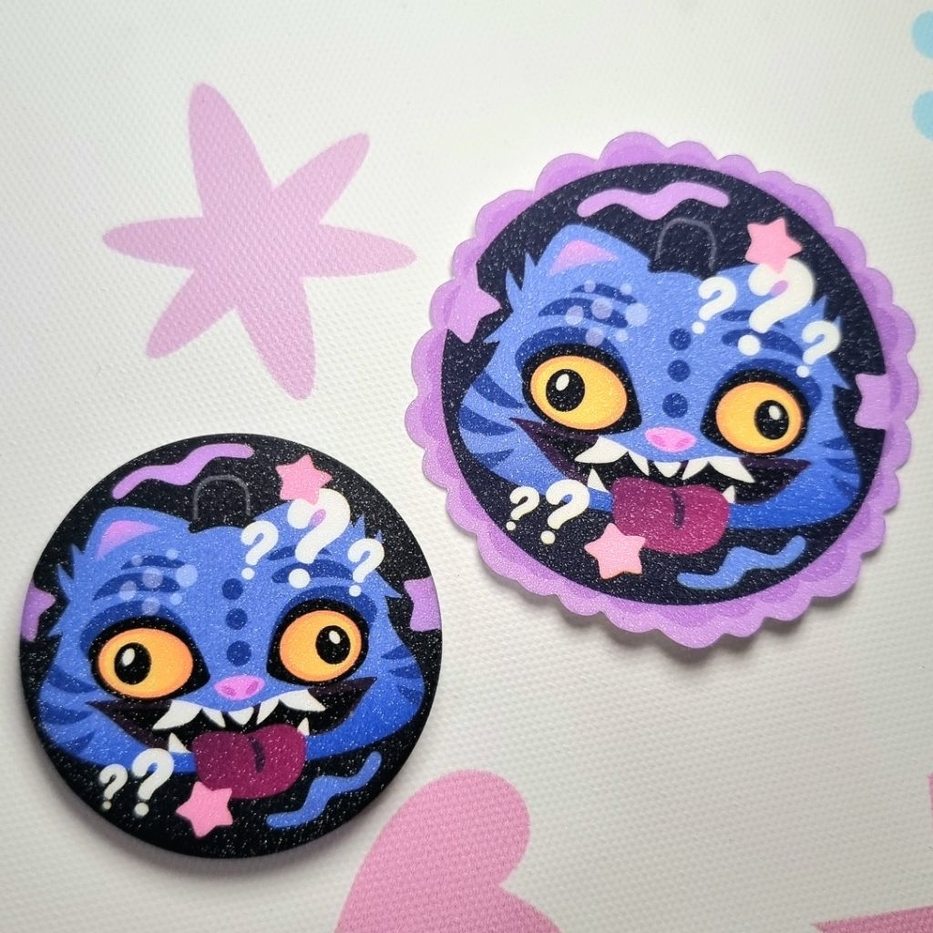 Derpy KPOP Demon Hunters KPDH Tiger Glitter-Laminated and Waterproof ...
