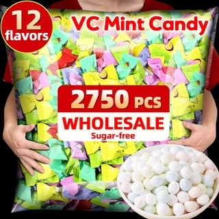 Wholesale Mint candies Sugar Free Assorted Fruit ,Kiss,Fresh breath ...