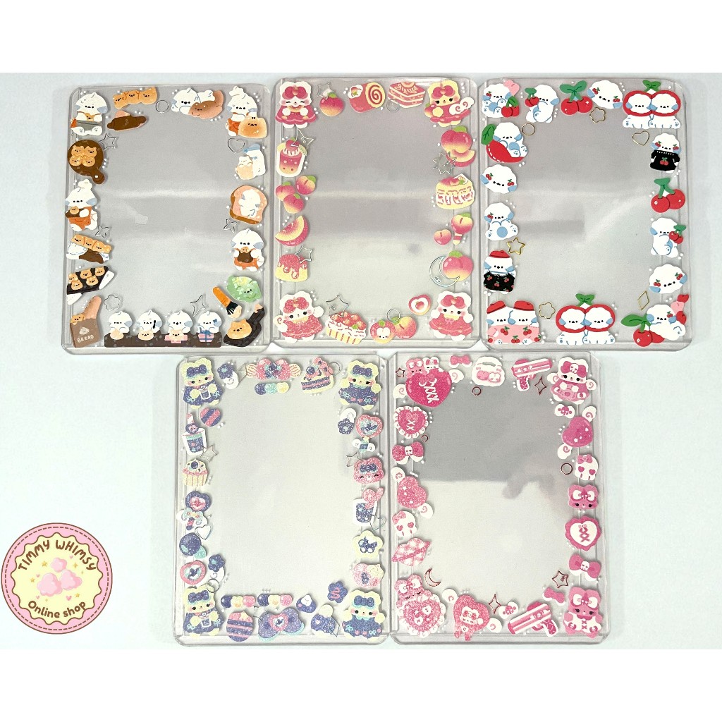 Decorated Toploader Cute Animal Cartoon Photocard Deco Toploader (New ...