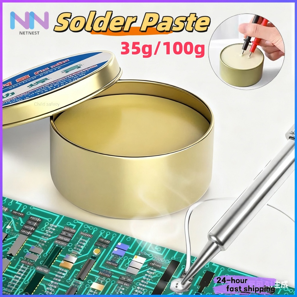 Electric Iron Flux Paste Flux Welding Paste Solder Paste Assists Solder ...
