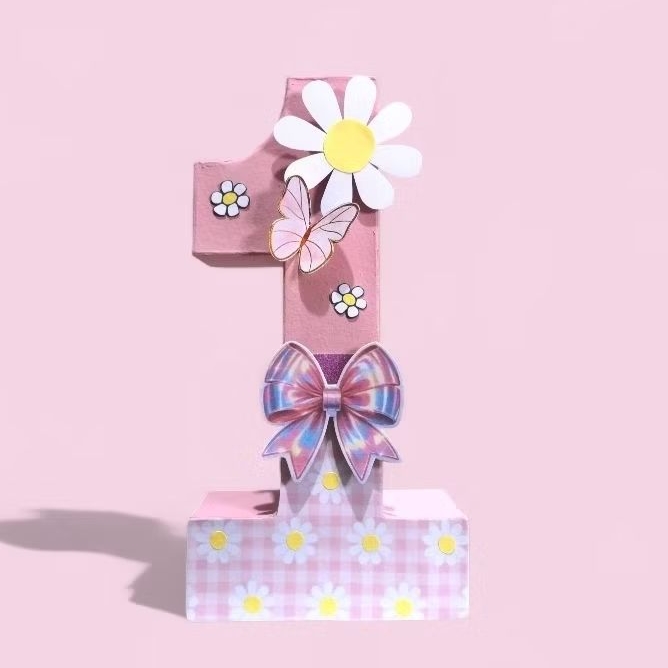 Daisy Theme 12 inches Letter and number standee | Shopee Philippines