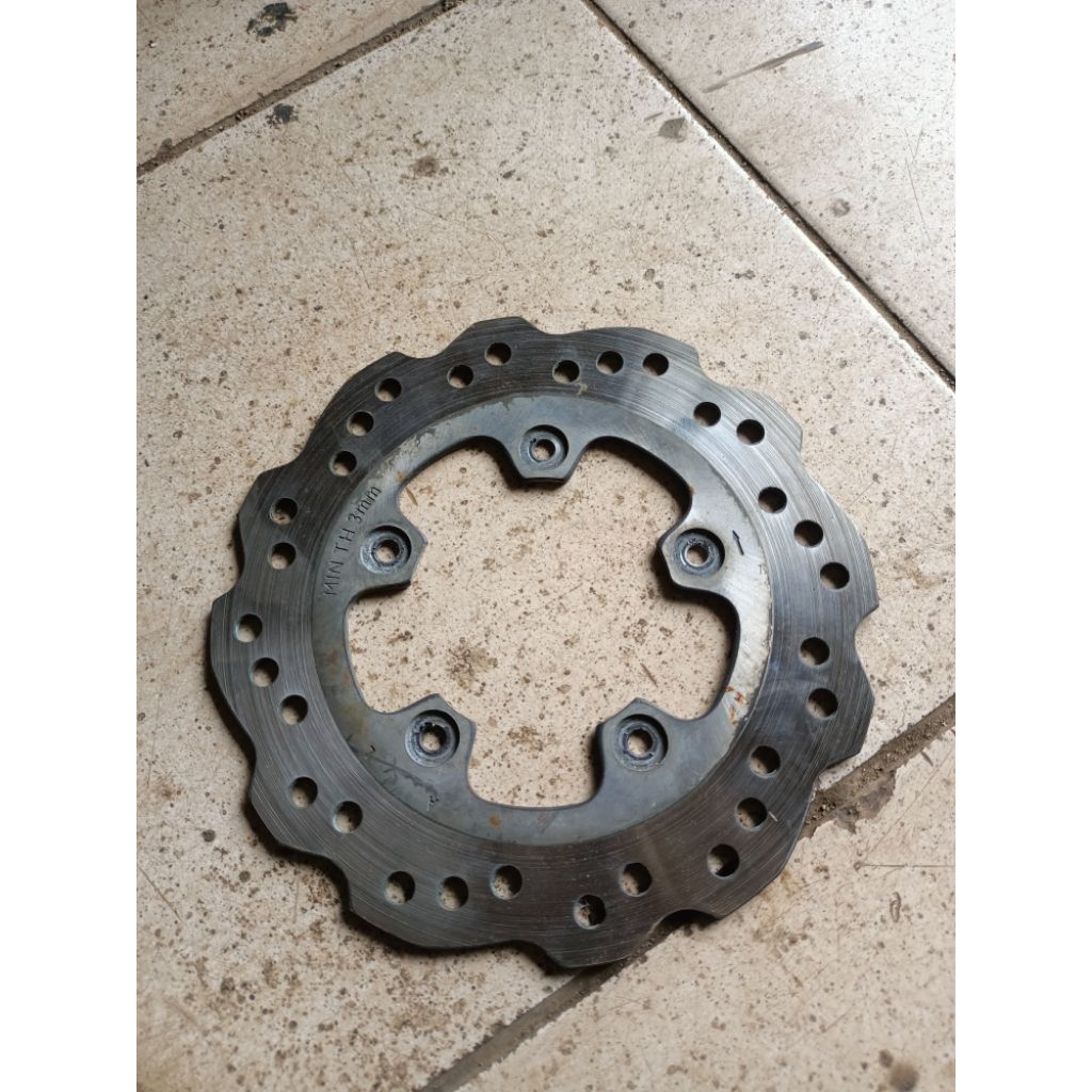honda click stock disc brake 5 holes surplus 2ndhand | Shopee Philippines
