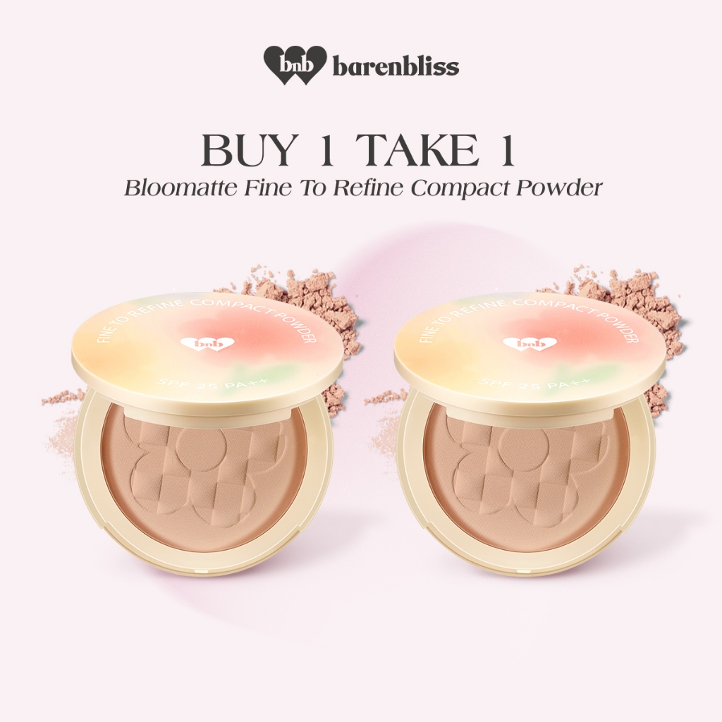 BUY1 TAKE 1 Barenbliss BNB Korean Bloomatte Fine to Refine Compact ...