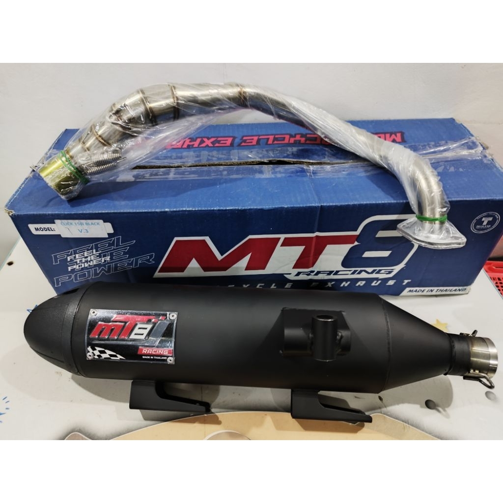 MT8 POWER PIPE CLICK 125/ 150i V2/ V3 | Shopee Philippines