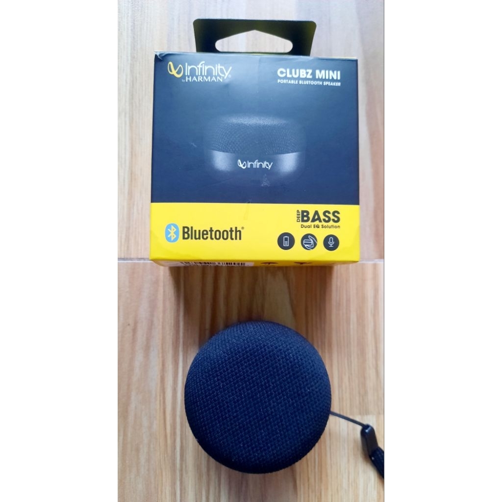 Infinity Clubz Mini Portable Bluetooth Speaker (Used) | Shopee Philippines