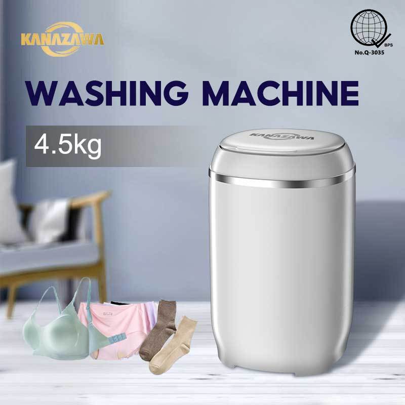 KANAZAWA Portable Washing Machine Household 60Hz With Blue Light ...
