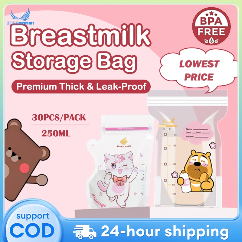 Breastmilk Storage Bag 5oz/8oz ziplock bag susu breast milk storage ...