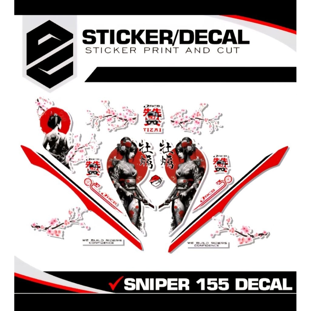 Sniper 155 Yamaha Decals Stickers | Shopee Philippines