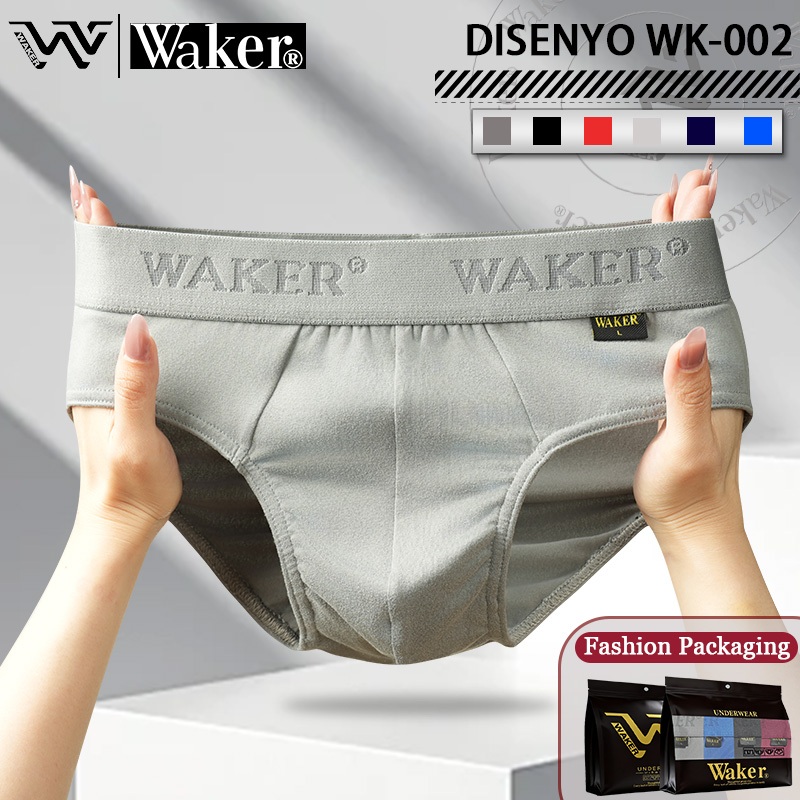 WAKER Brief For Men Plus Size Menswear Super Skin-Friendly ...