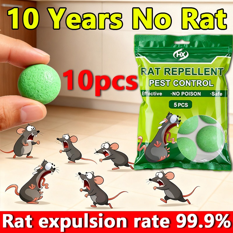 Rat Repellent Mothballs 5Pcs Rat Killer Powerful Rats Repeller Safe ...