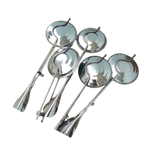 Bundle of 5 Round Flying Saucer Pans with Long Handle | Great for ...
