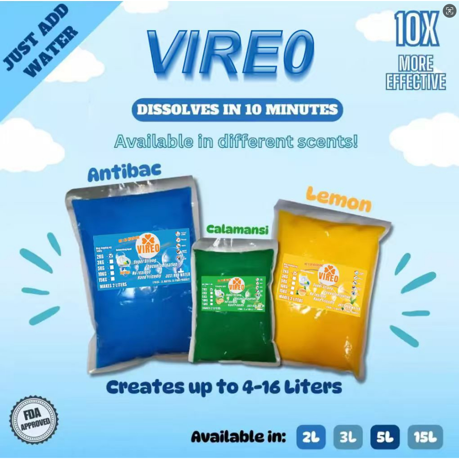 Vireo DIY Dishwashing Liquid Kit Set 2L-5L Easy Mix Formula Soap ...