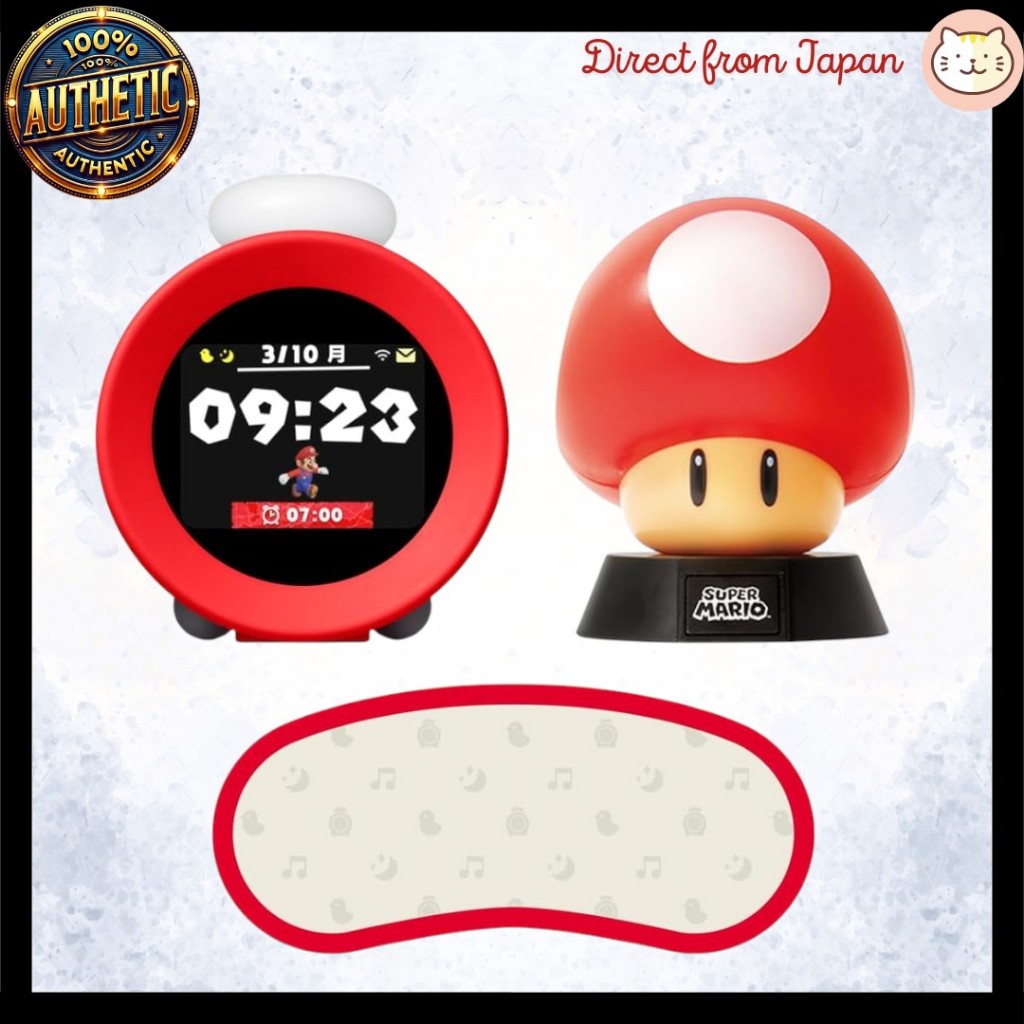 Nintendo Sound Clock Alarmo & Super Mario Character Light (Super ...