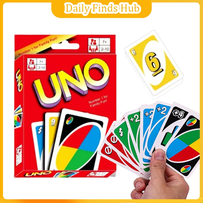 UNO Poker Punishment Cards Classic UNO Multiplayer Casual Party ...