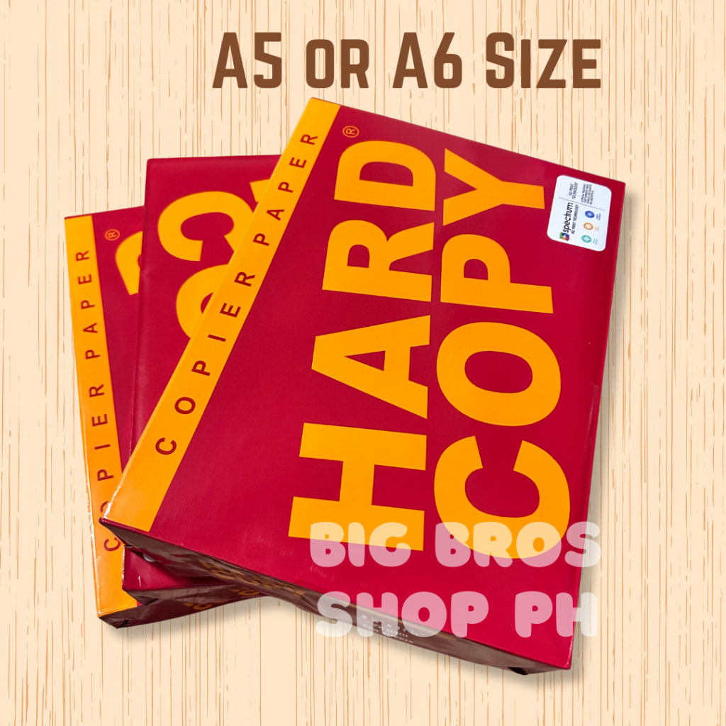 A5 A6 Hard Copy paper 70 gsm 80 gsm 100 gsm 1 ream 500pcs Office ...