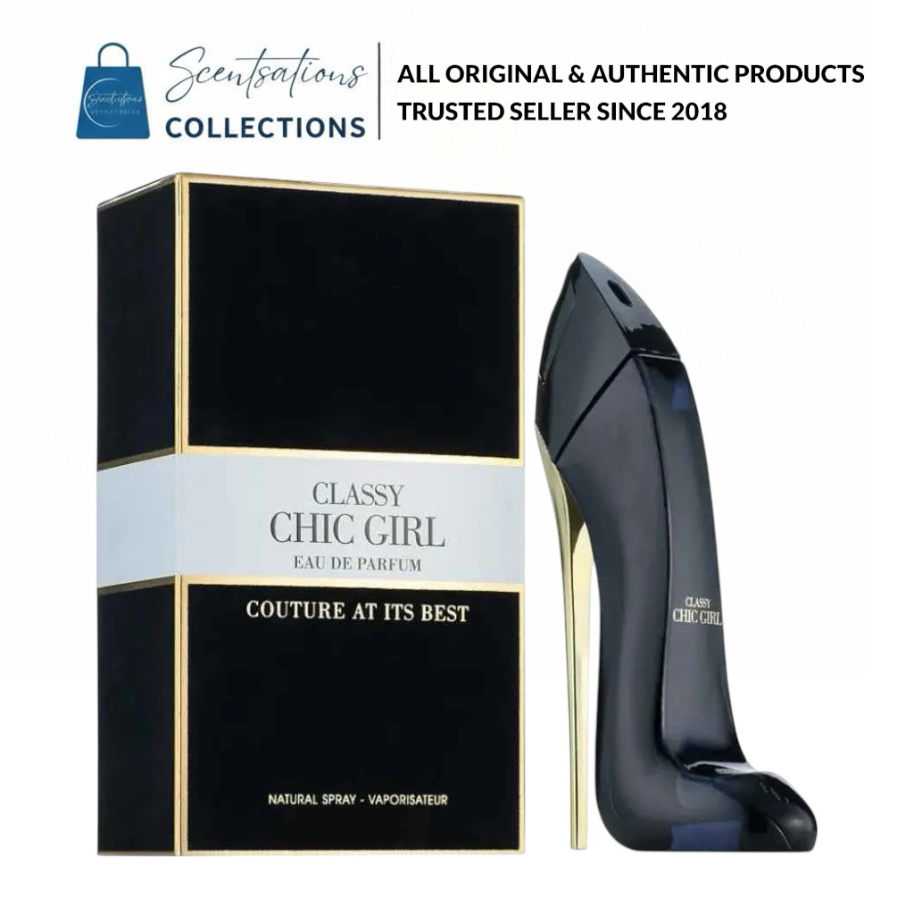 Classy Chic Girl Perfume Fragrance World 90ML | Shopee Philippines