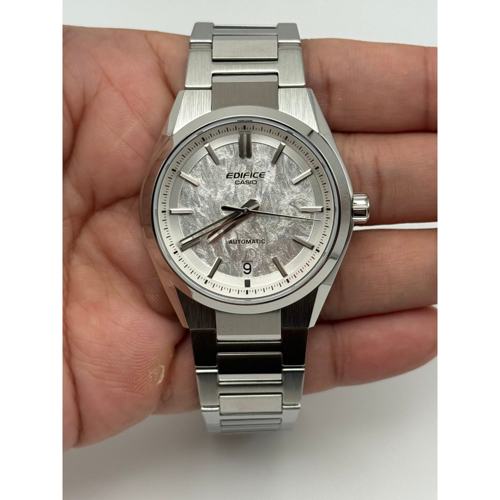 EFK-100D-7A Analog Silver Dial Automatic Stainless-Steel Men's Watch ...
